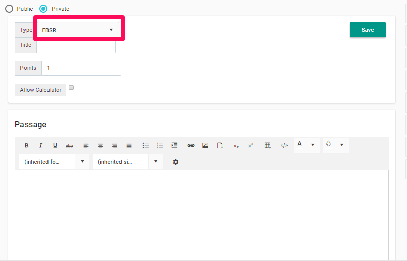 How do I create an Evidence-Based Selected Response Question (EBSR ...