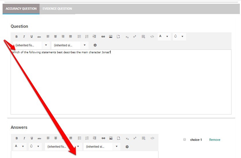 How do I create an Evidence-Based Selected Response Question (EBSR ...